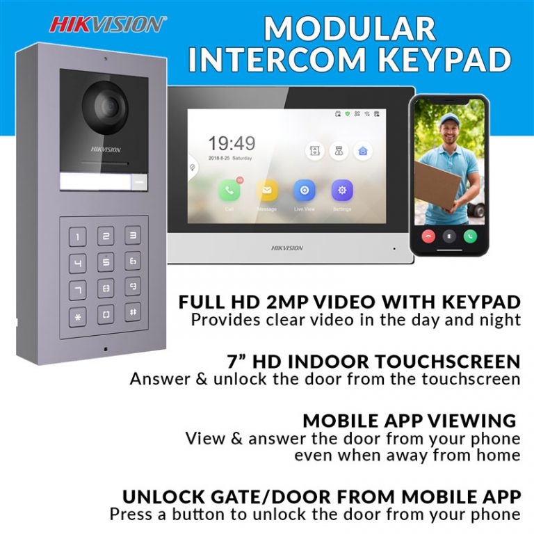 Hikvision Video Intercom | Melbourne | Kew | Malvern | Glen Iris