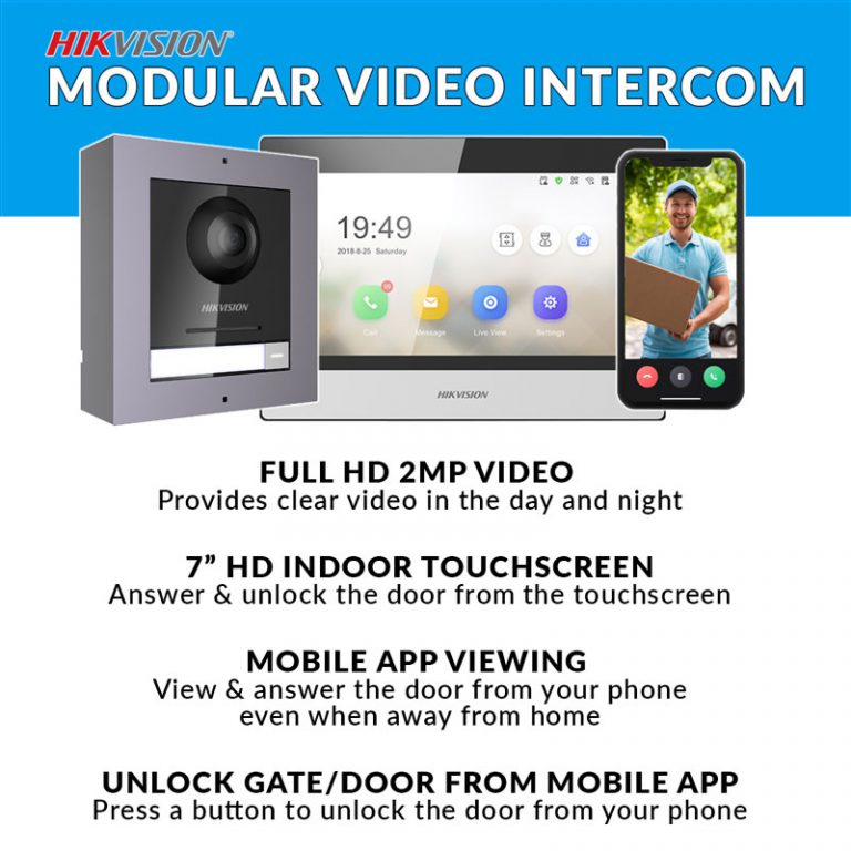 Hikvision Video Intercom | Melbourne | Kew | Malvern | Glen Iris